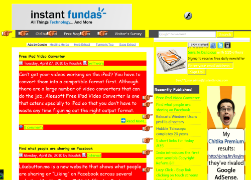 Geocities-ize any website